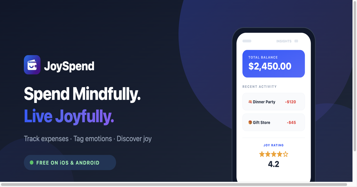 Best Free Expense Tracker Apps in 2026 — JoySpend Blog